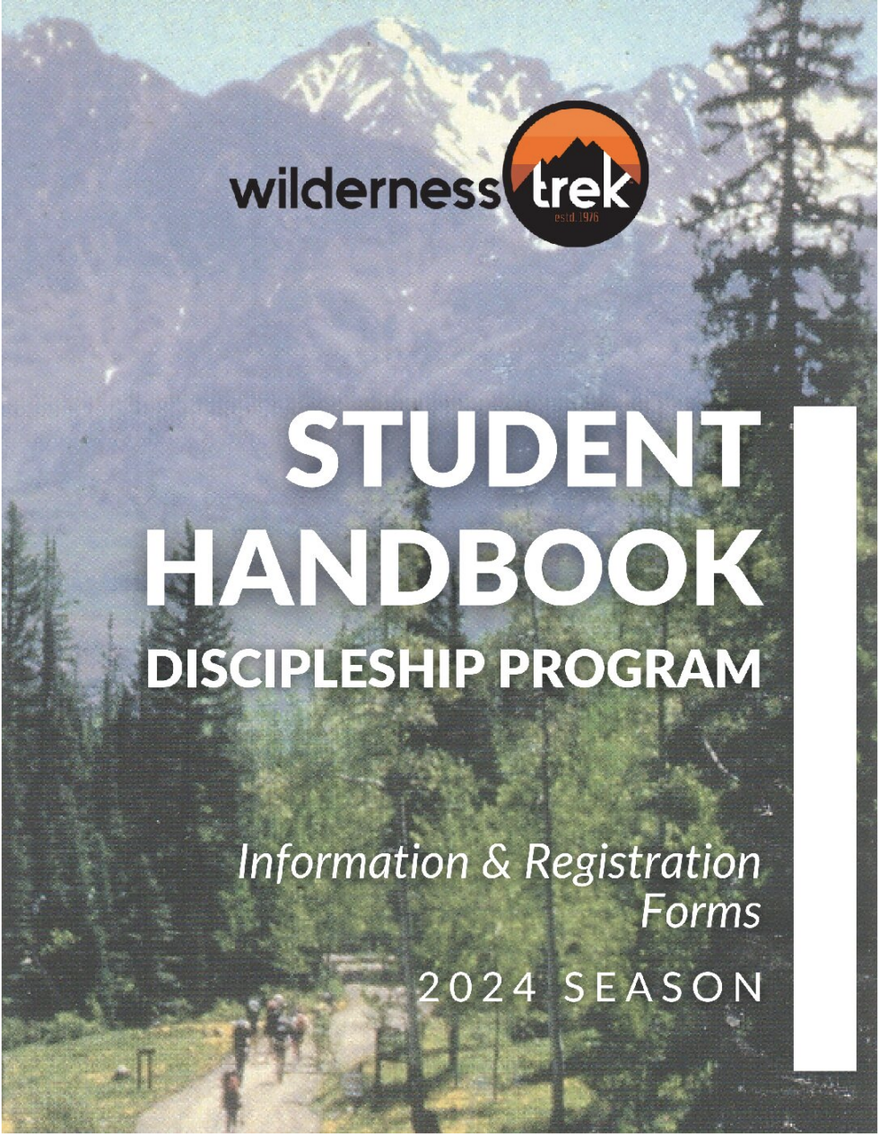 Group Program Student Handbook - Wilderness Trek